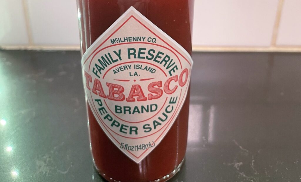 tabasco family reserve label – PepperScale